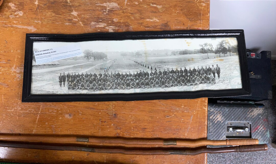 RARE WWI Tank Corp. Pic, Camp Colt, Gettysburg - Etsy