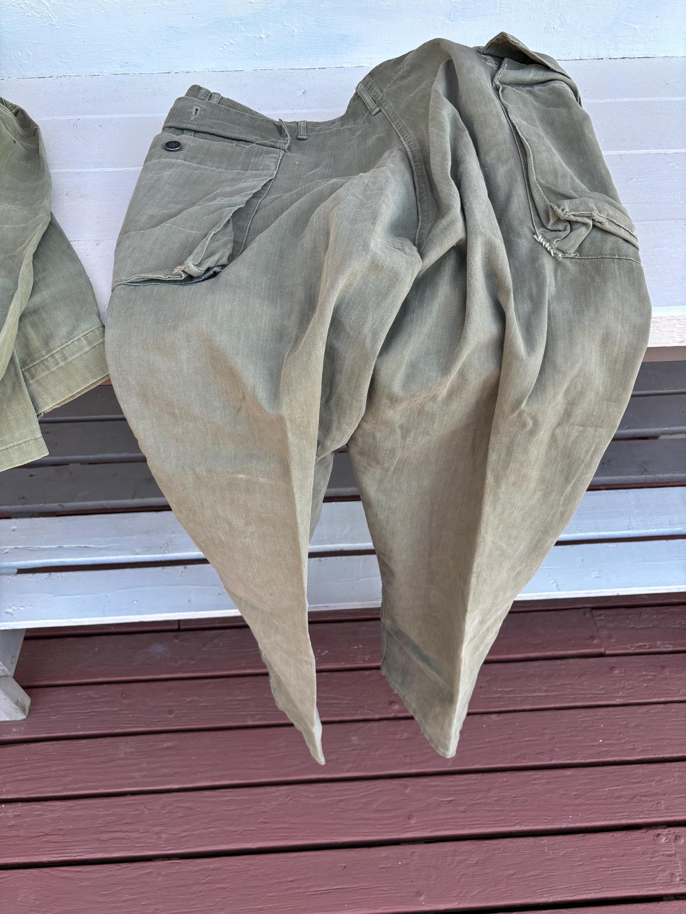 Authentic WWII U.s.army Fatigues Set - Etsy