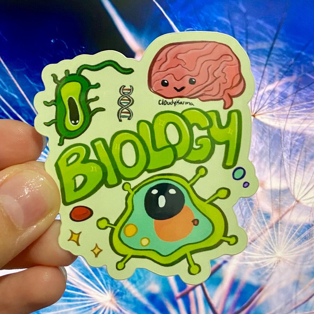 Biology Sticker - Etsy