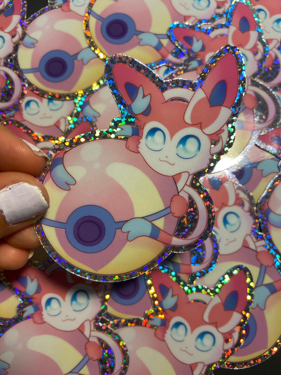 Cute Pokémon Sticker Sylveon - Etsy