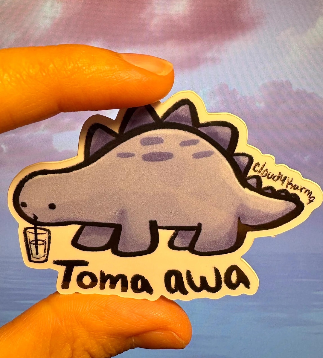Toma Awa Sticker - Etsy