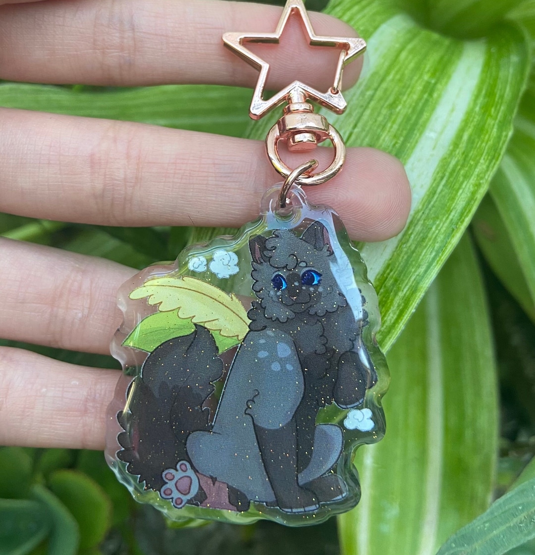 Cinderpelt Warrior Cats Acrylic Charm - Etsy