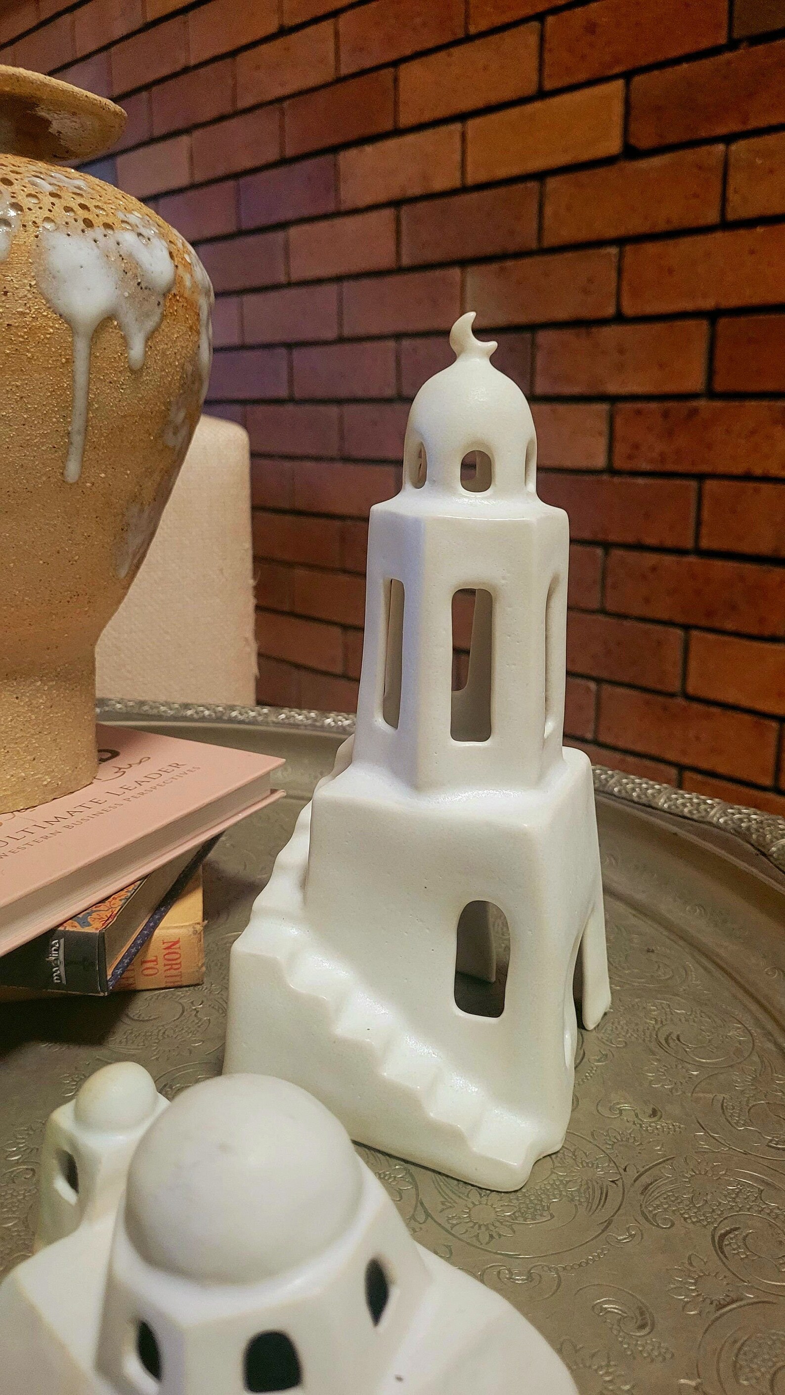 Handmade Porcelain Minaret: Islamic Art, Eid Decoration - Etsy