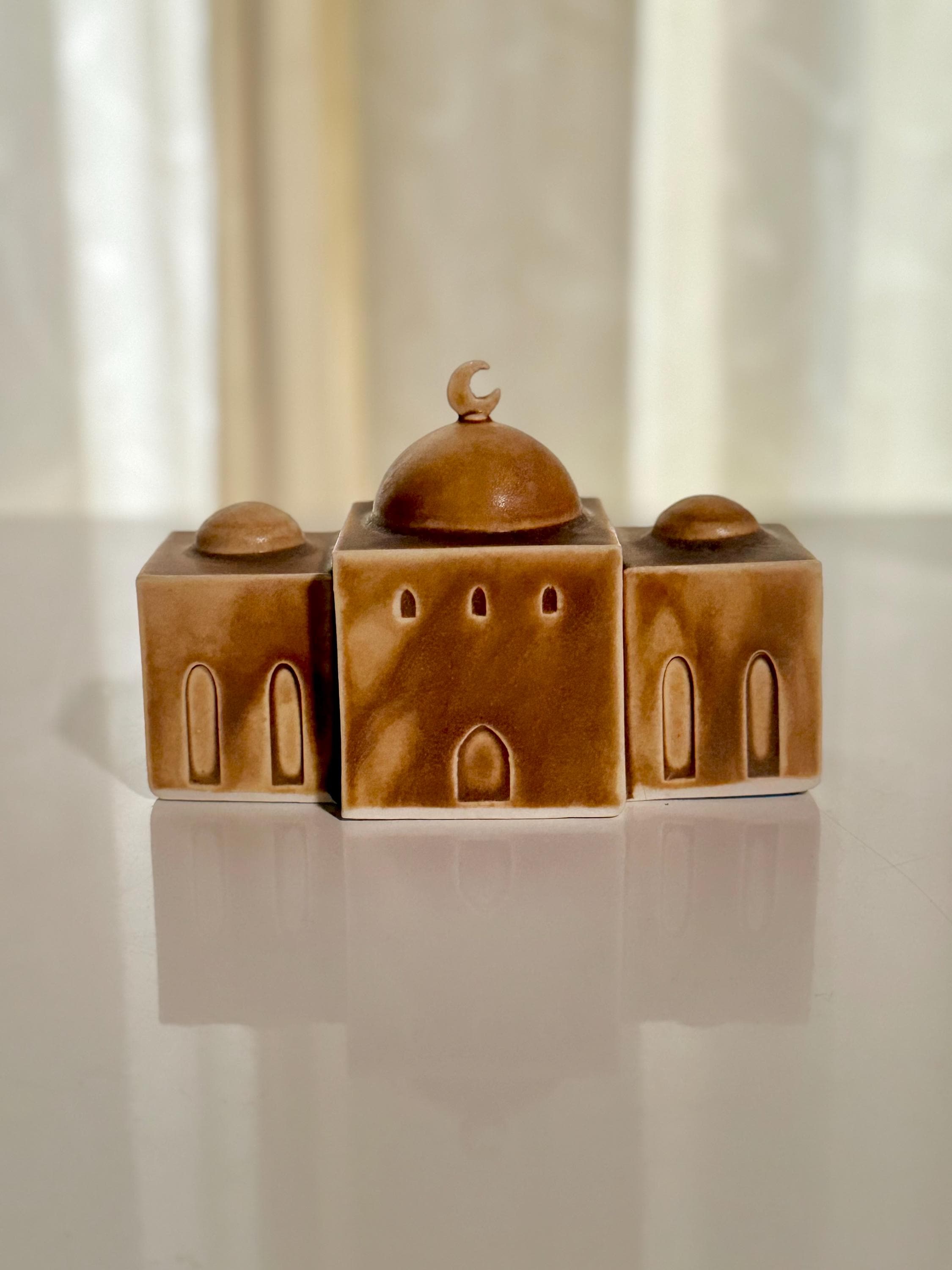 Handmade Porcelain Mosque Sculpture: Ramadan Islamic Art Decor - Etsy