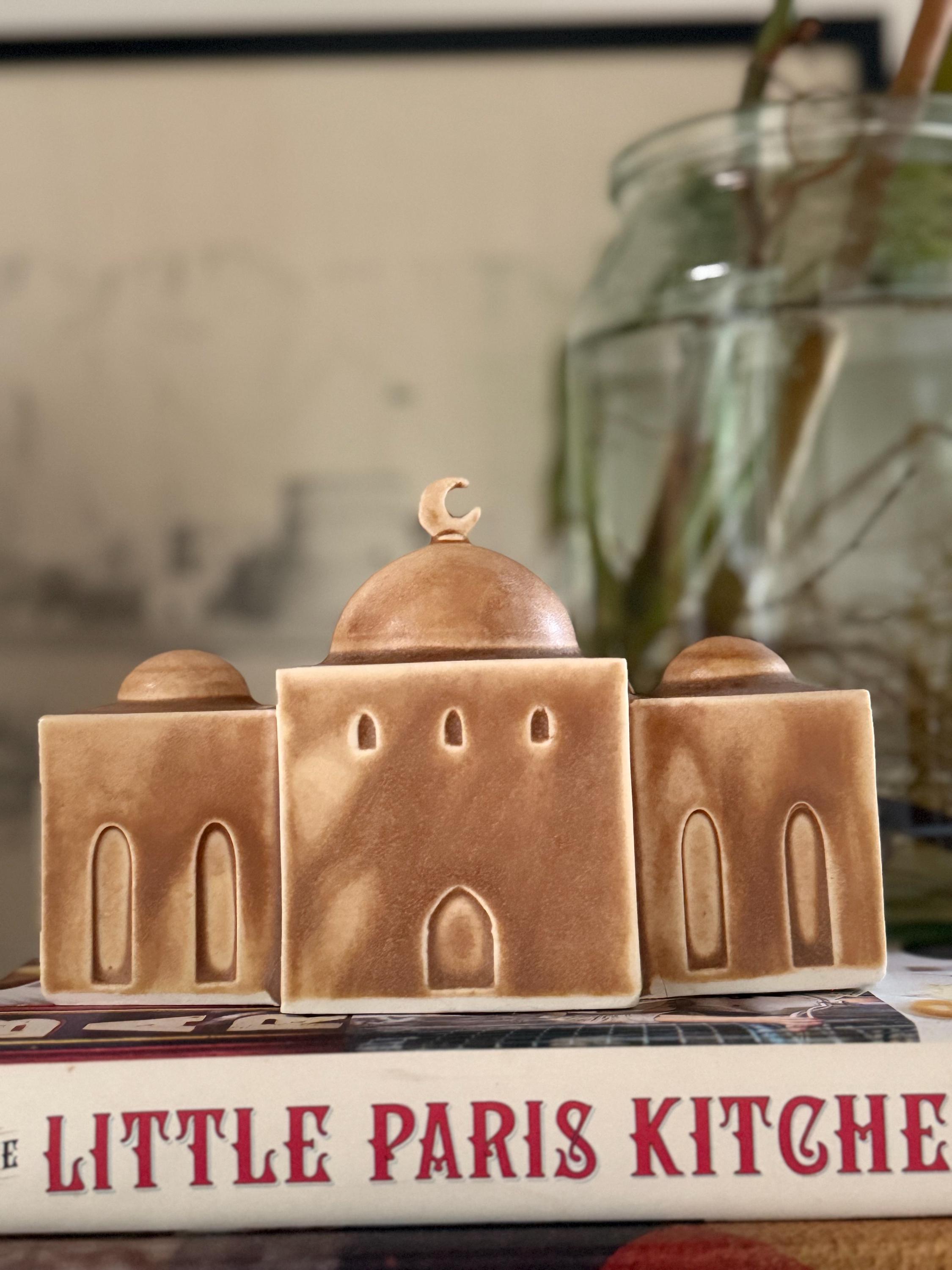 Handmade Porcelain Mosque Sculpture: Ramadan Islamic Art Decor - Etsy