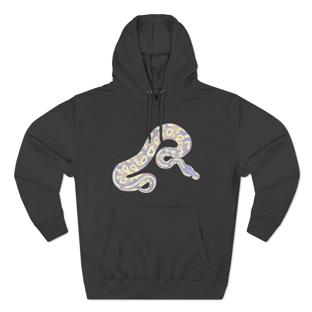 Snake Three-panel Fleece Hoodie - Etsy