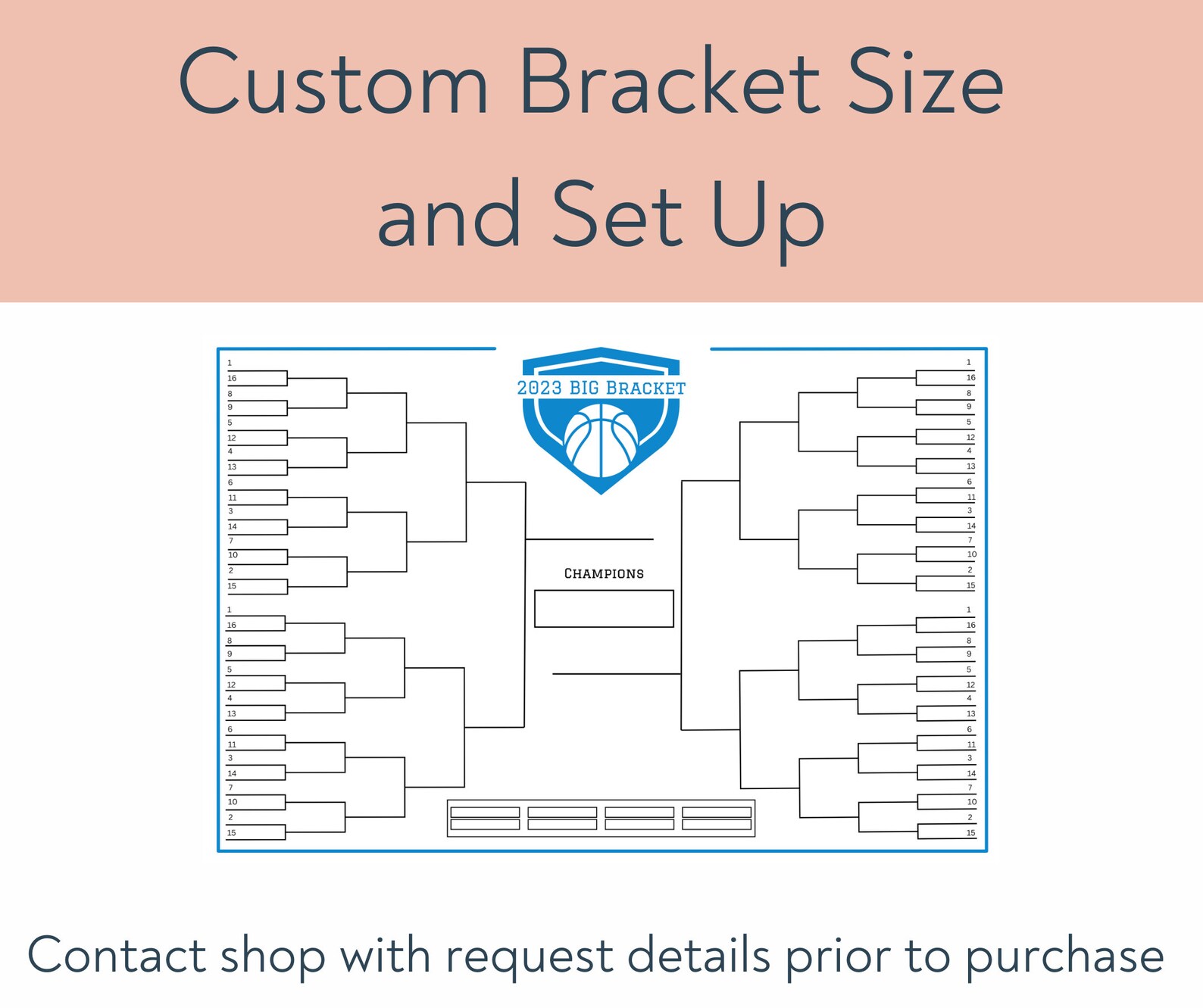 Custom Bracket Size and Rush Shipping - Etsy