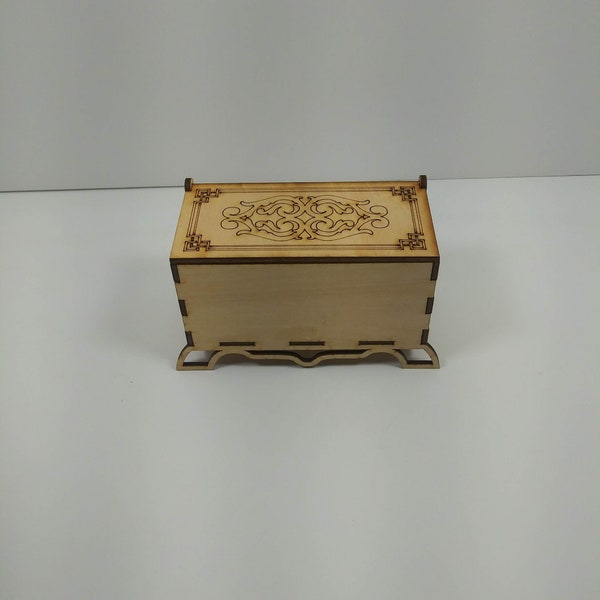 Laser Cut Files Fancy Box - Etsy