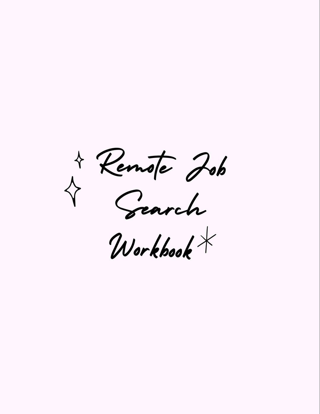 Remote Nursing Job Search Workbook - Etsy