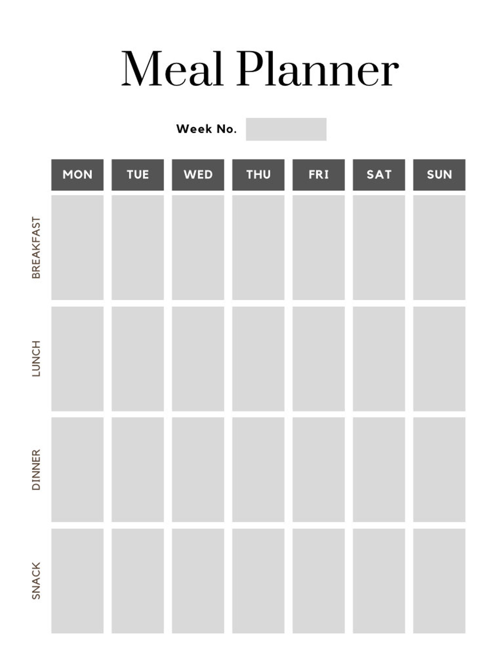 Ultimate Meal Planner: Your Path to Healthy Eating! - Etsy