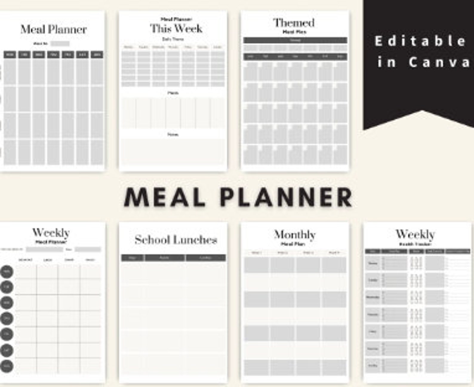 Ultimate Meal Planner: Your Path to Healthy Eating! - Etsy