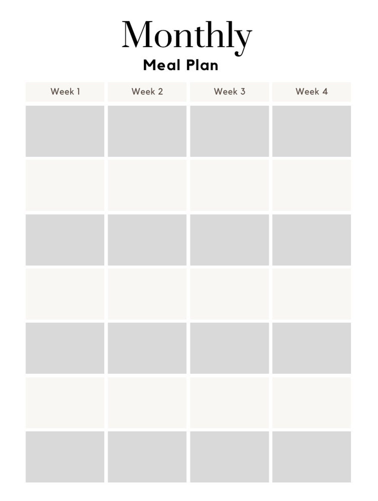 Ultimate Meal Planner: Your Path to Healthy Eating! - Etsy