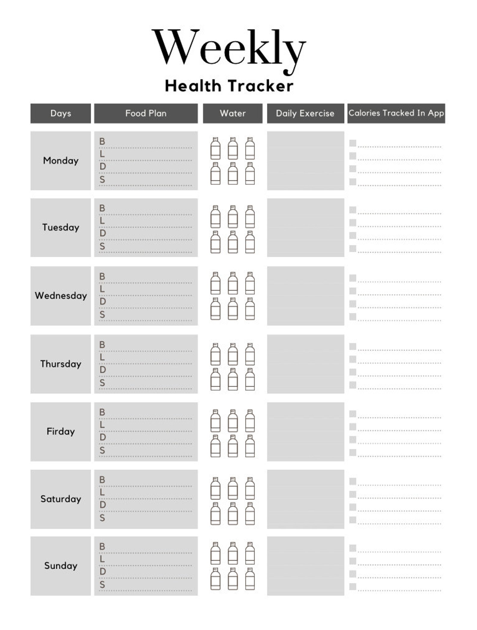 Ultimate Meal Planner: Your Path to Healthy Eating! - Etsy