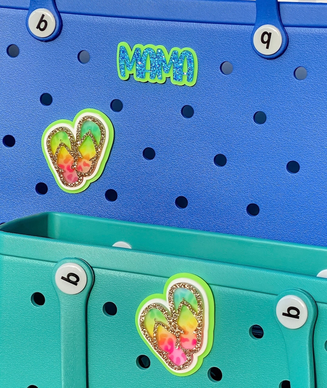 Bogg Bag Flip Flop Charm Beach Bogg Bit Bogg Charm - Etsy