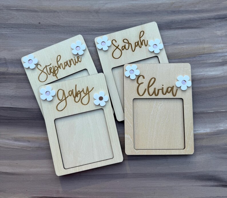 Sticky Note Holder Personalized Teacher Gift/office/desk Accessory ...