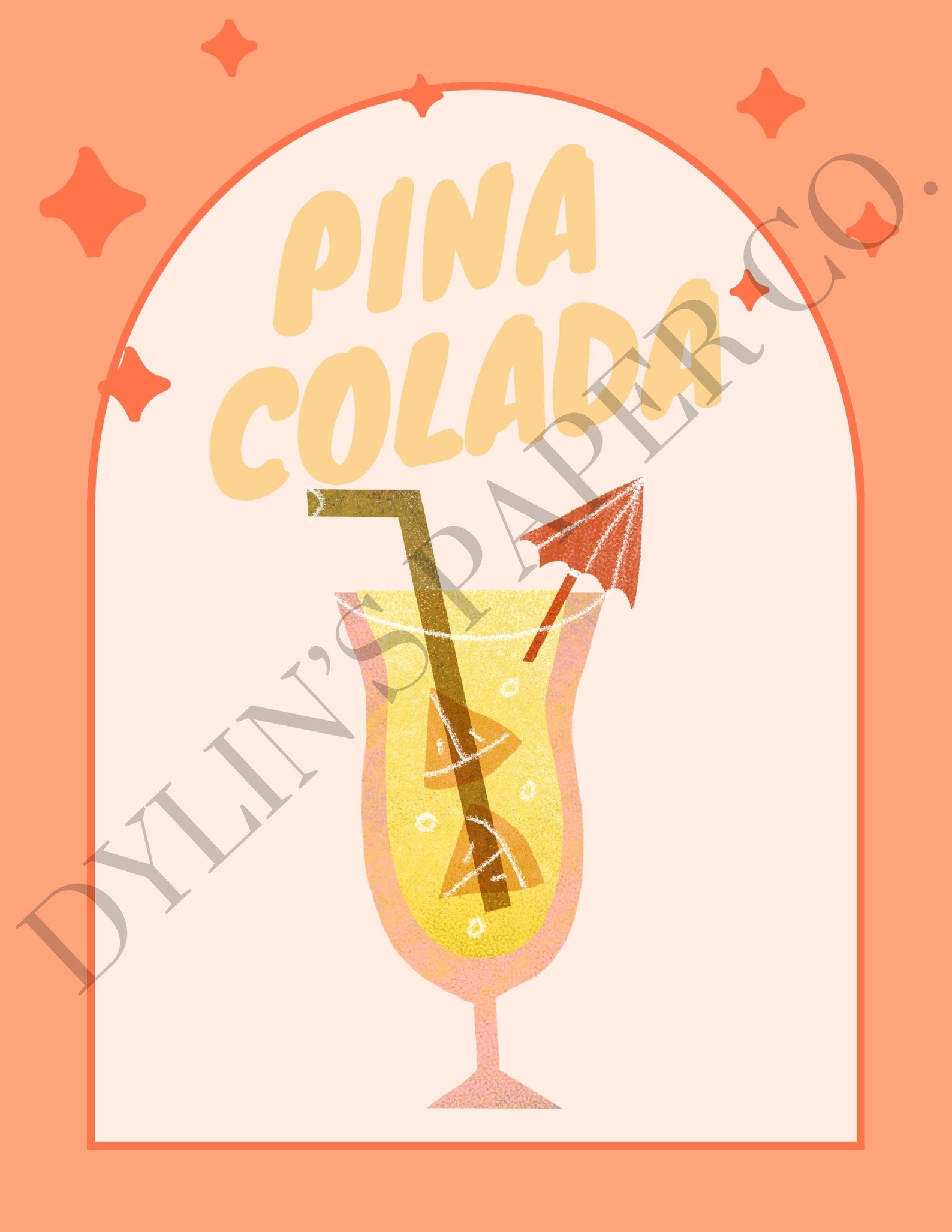 Cocktail Pack 6 Images | JPG Print | Instant Download | - Etsy