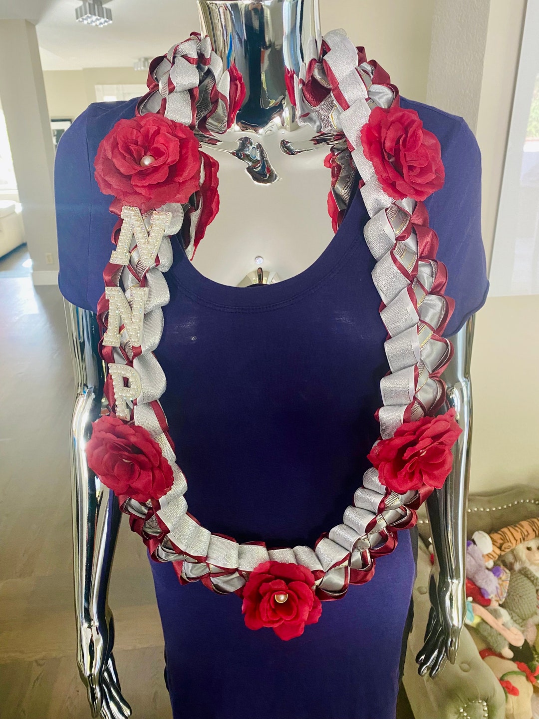 Graduation Lei/ Lei/ Bachelorette Lei/gift for Her Him/ Custom Lei - Etsy