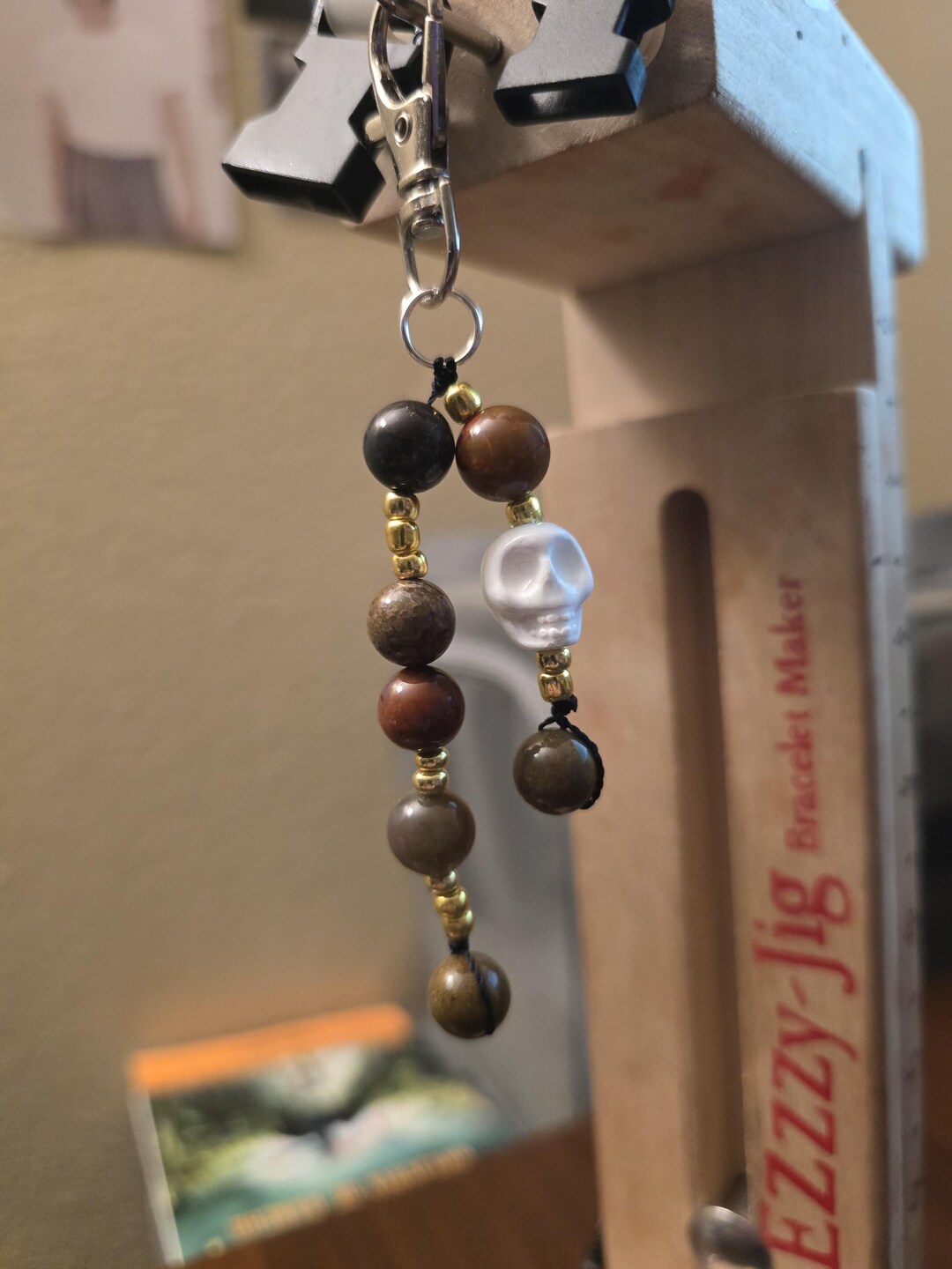 Santa Muerte Key Chain - Etsy