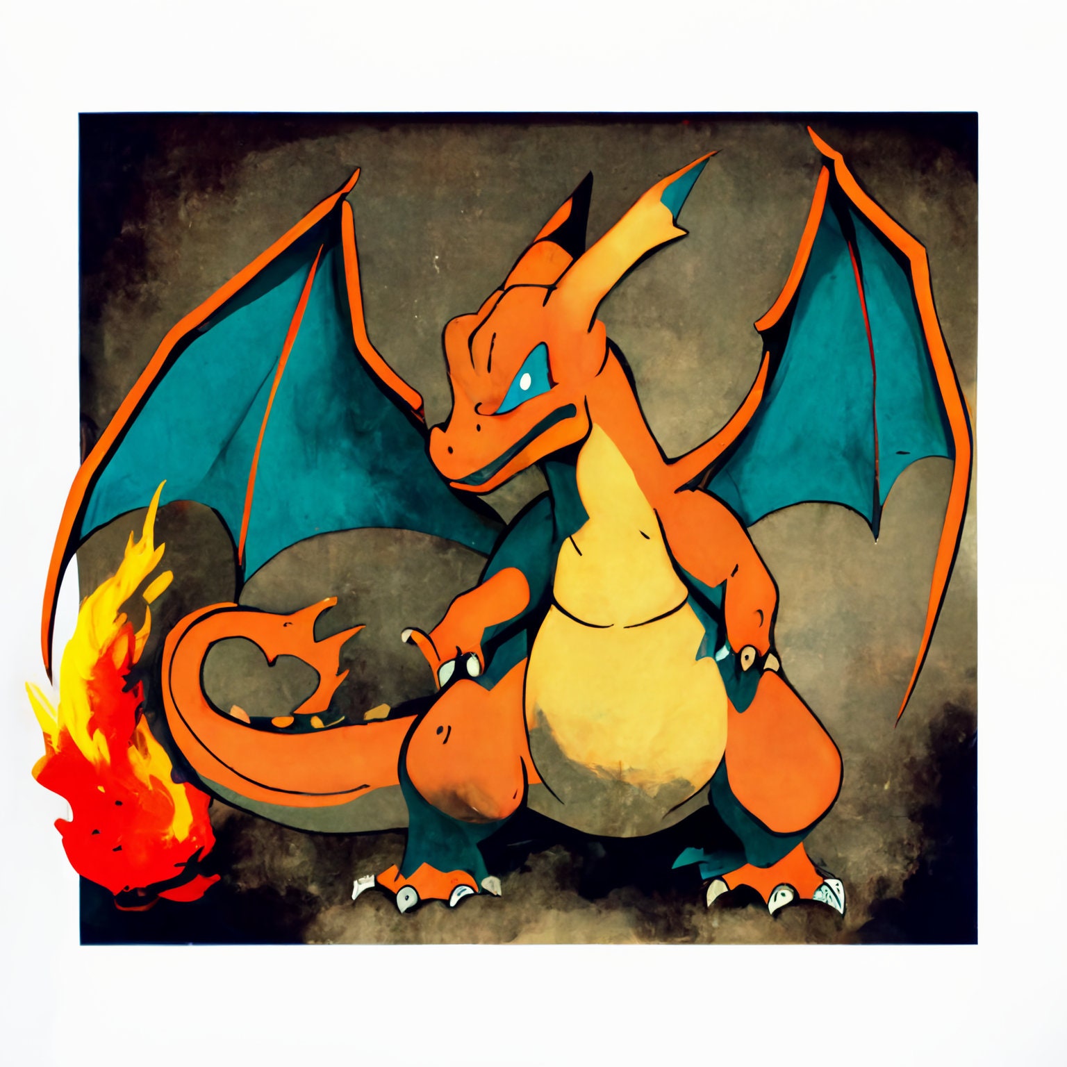 Charizard Burning Beauty - Etsy