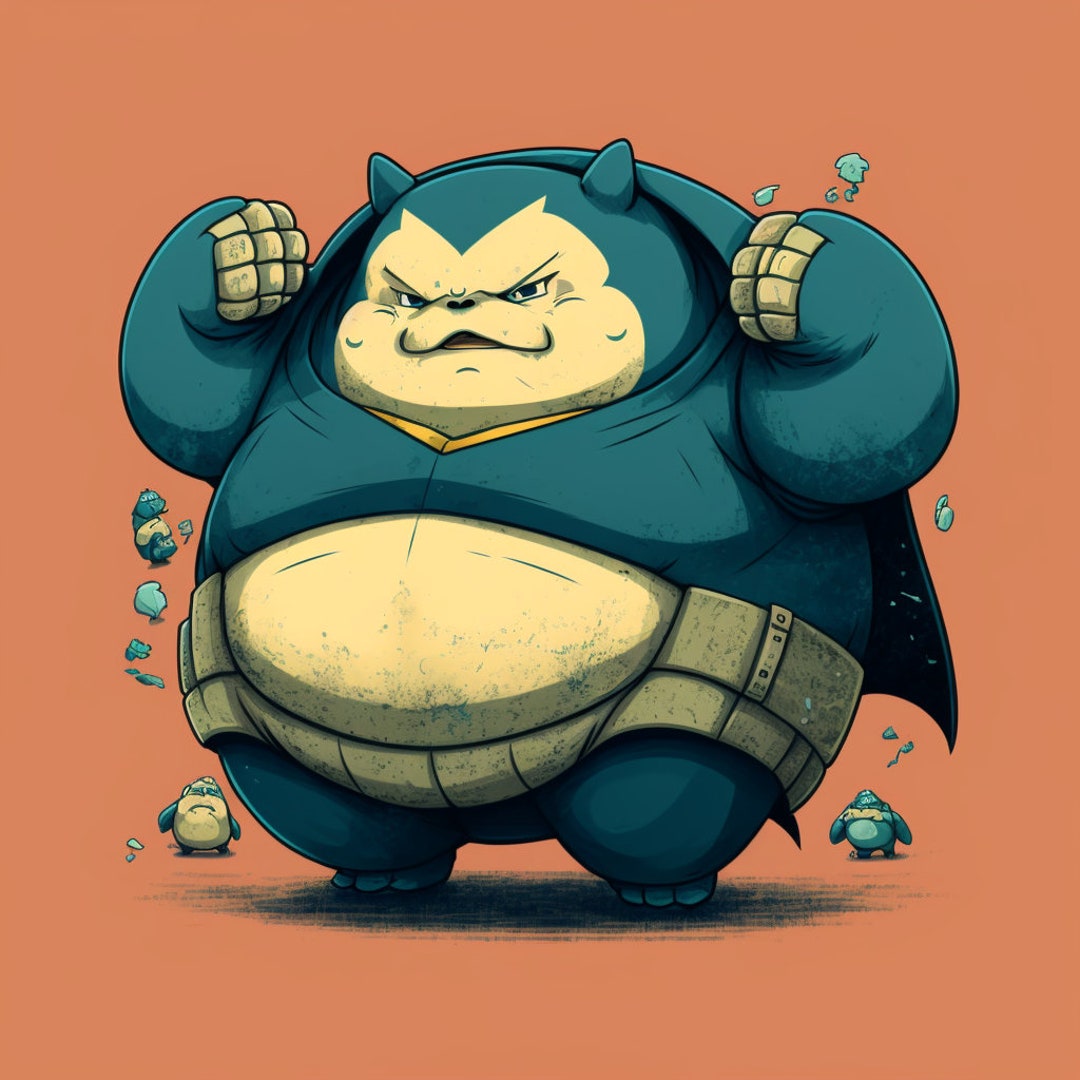 Snorlax Vintage Snooze - Etsy
