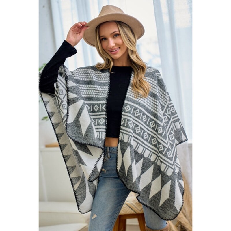Western Poncho - Etsy