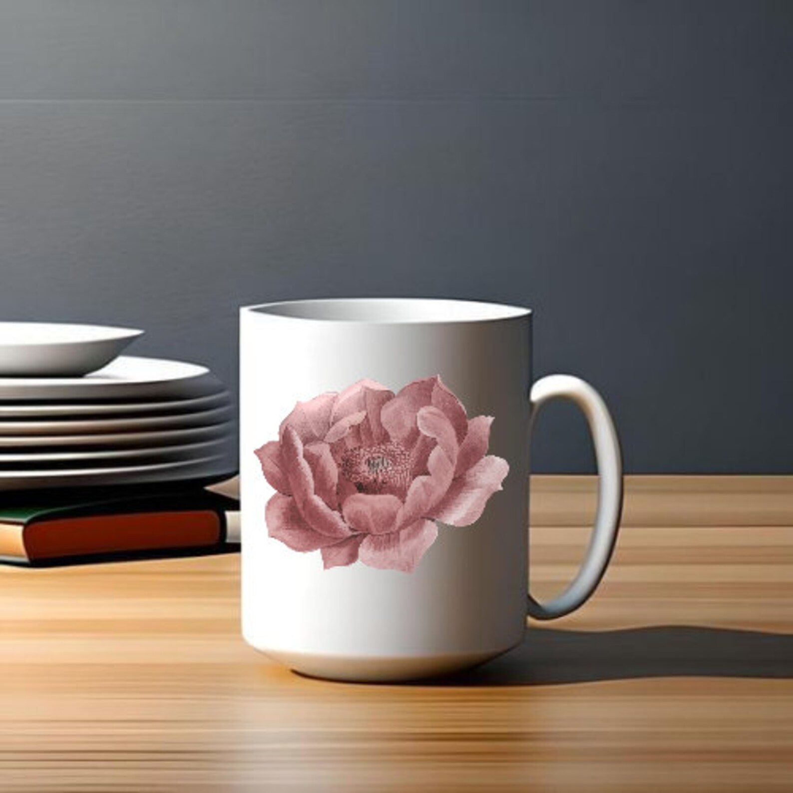 Mug Mockup Pack, Set of 5 Mug Mockups, Blank White Mug Mock Up, Blank ...