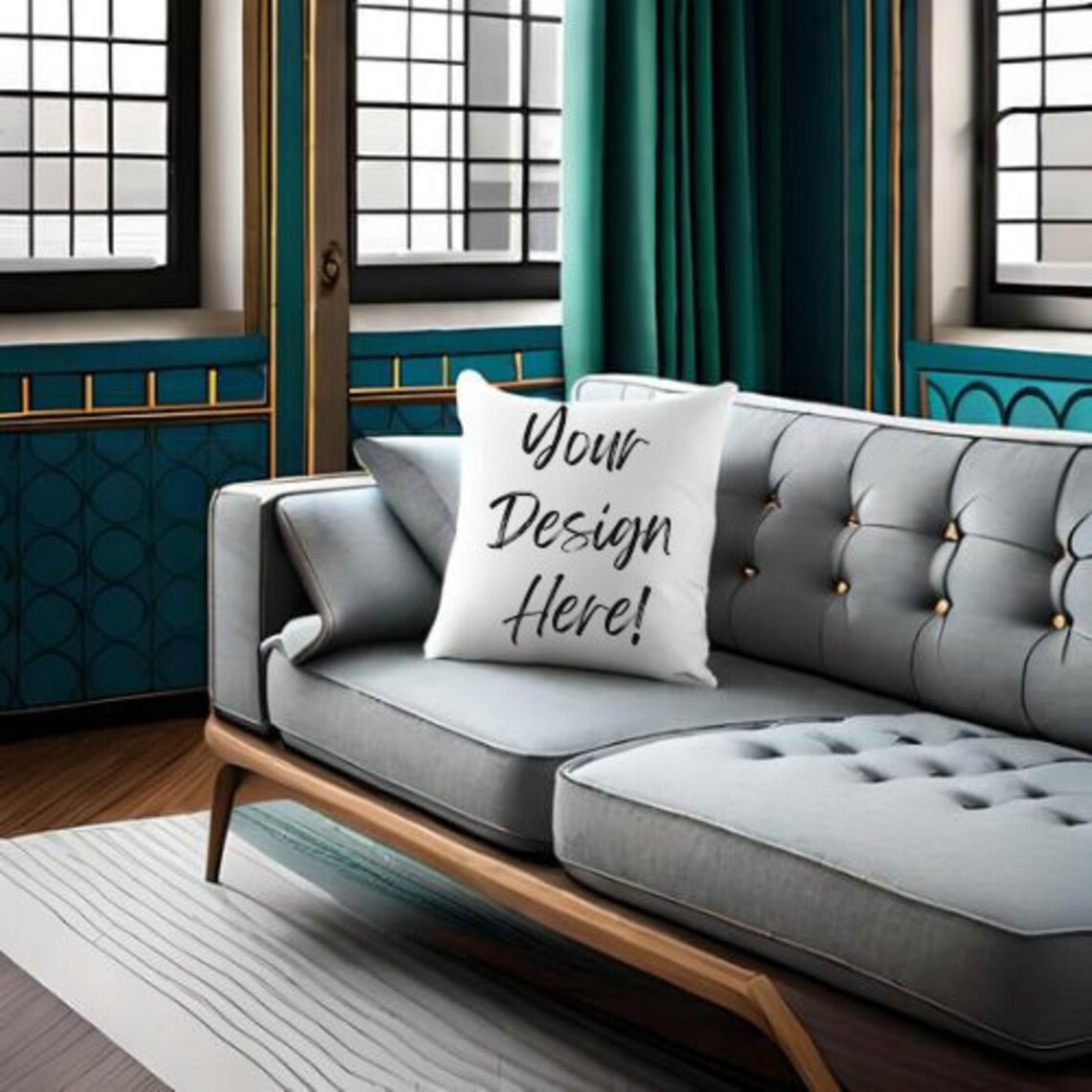 Pillow Mockup Pack, Mock up Set of 10 Pillow Mockups, White Pillow Mock ...