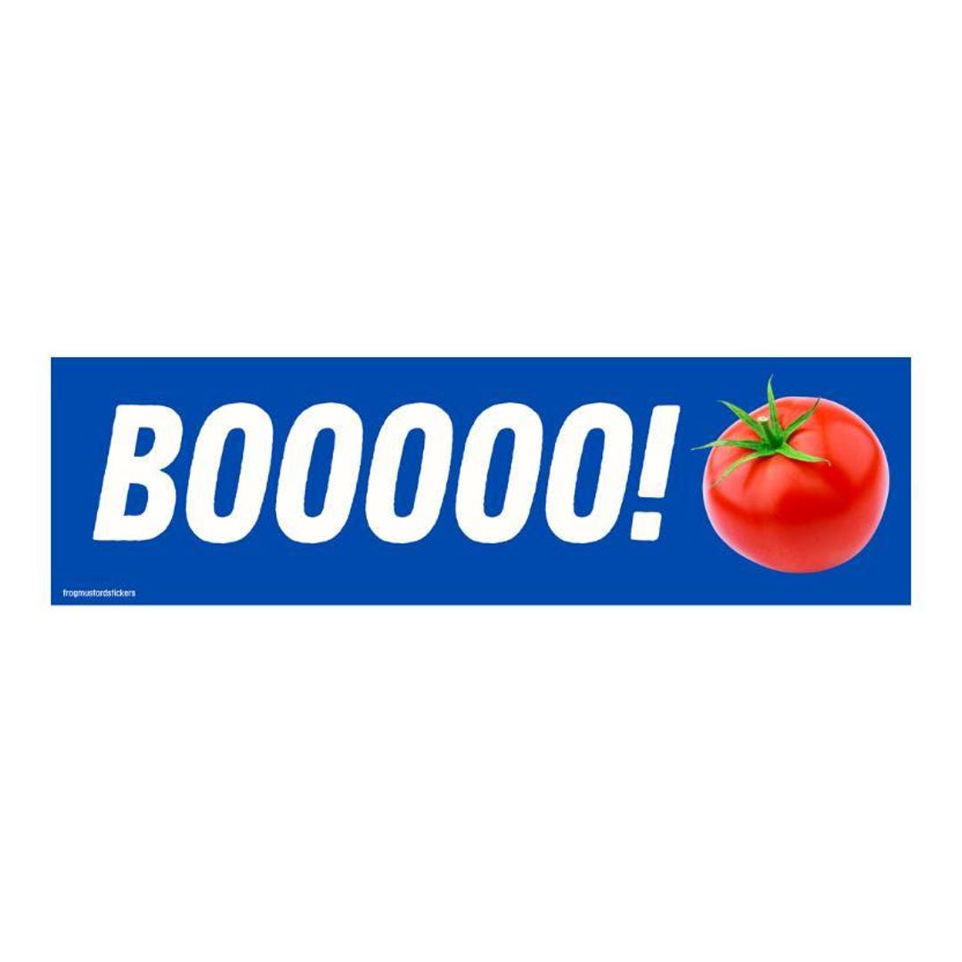 BOOOOO! Tomato Meme Bumper Sticker or Magnet- Weatherproof Vinyl - Etsy