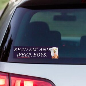 Read 'em and Weep, Boys 2 Jokers Gen Z Meme 8.5 X 2.5 Bumper Sticker OR ...