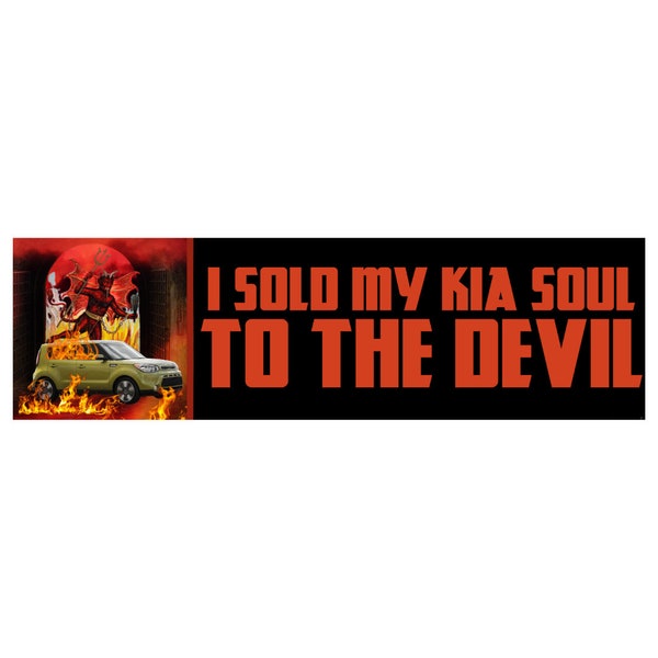 Funny Kia Soul Stickers - Etsy