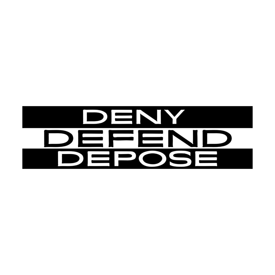 Deny Defend Depose Bumper Sticker or Magnet Gen Z Meme - Etsy