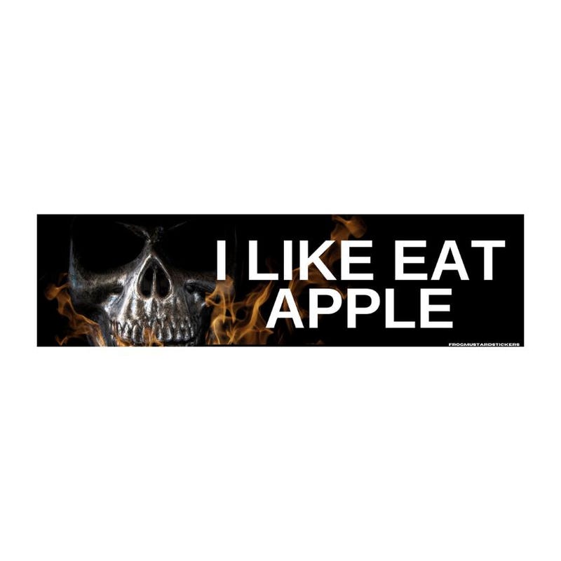 Apple Sticker Stickers - Etsy