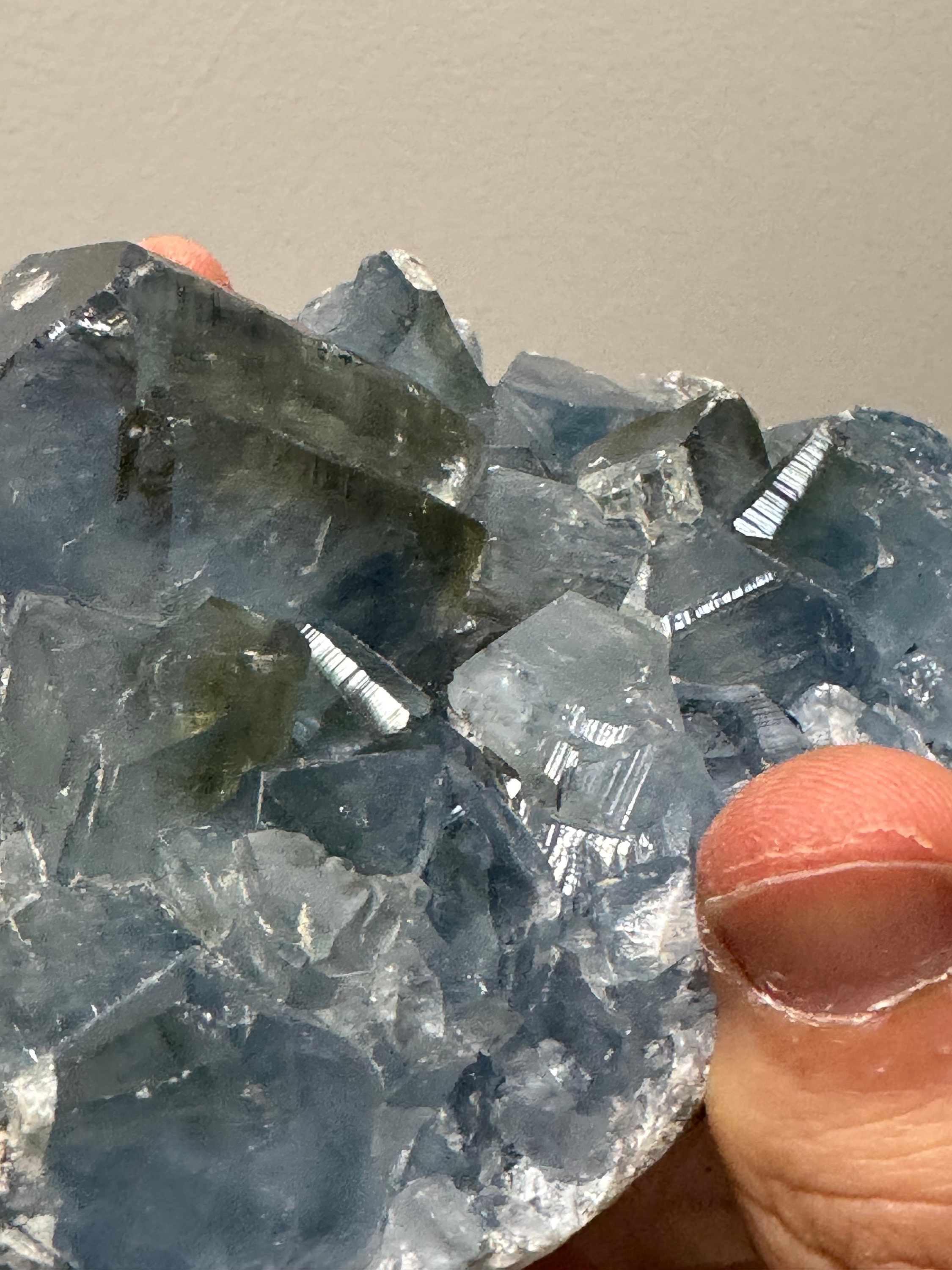 Gorgeous Blue Color and Full Crystallized Piece Celestite Mineral ...