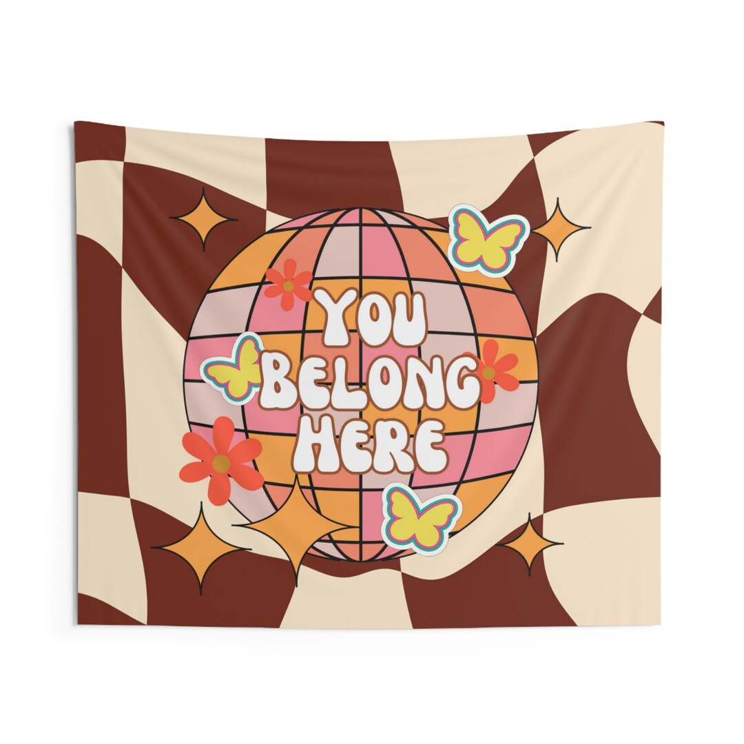 Retro Classroom Decor Calm Decor Indoor Wall Tapestry Uplifting ...