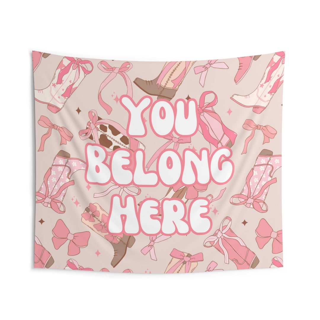 Retro Classroom Decor Groovy Tapestry Coquette Classroom Decor Pink ...