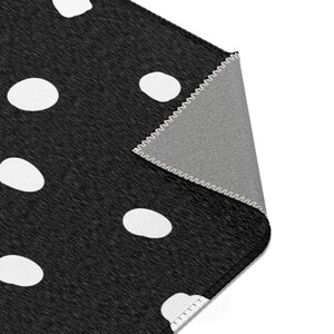 Polka Dot Rug for Classroom Neutral Area Rug Retro Classroom Decor ...