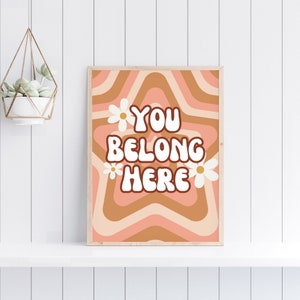 Retro Classroom Digital Download Posters Groovy Pastel Classroom Decor ...