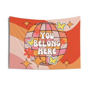 Retro Classroom Decor Calm Decor Indoor Wall Tapestry Uplifting ...