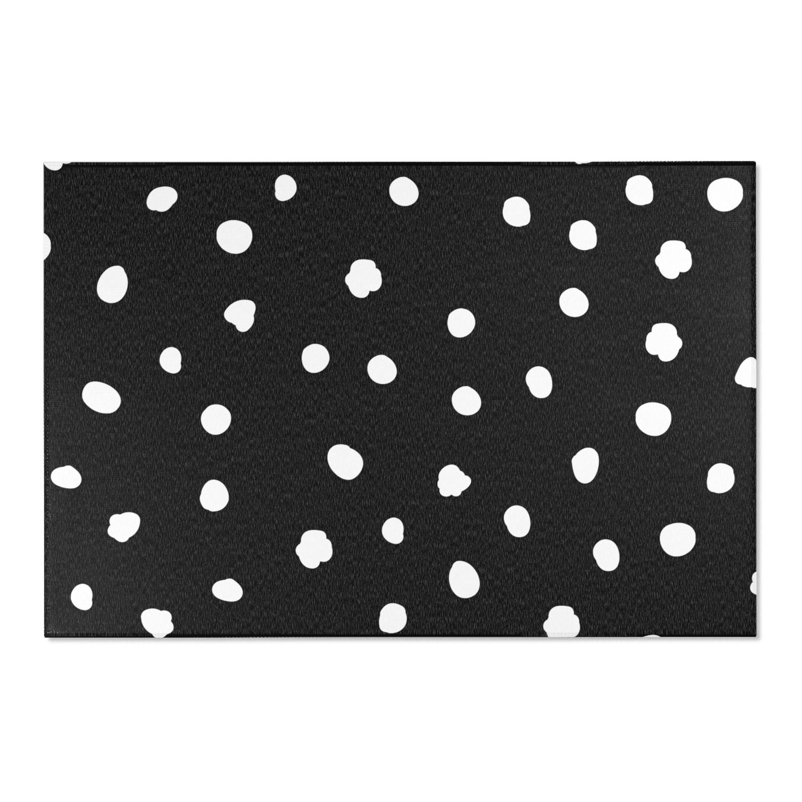 Polka Dot Rug for Classroom Neutral Area Rug Retro Classroom Decor ...