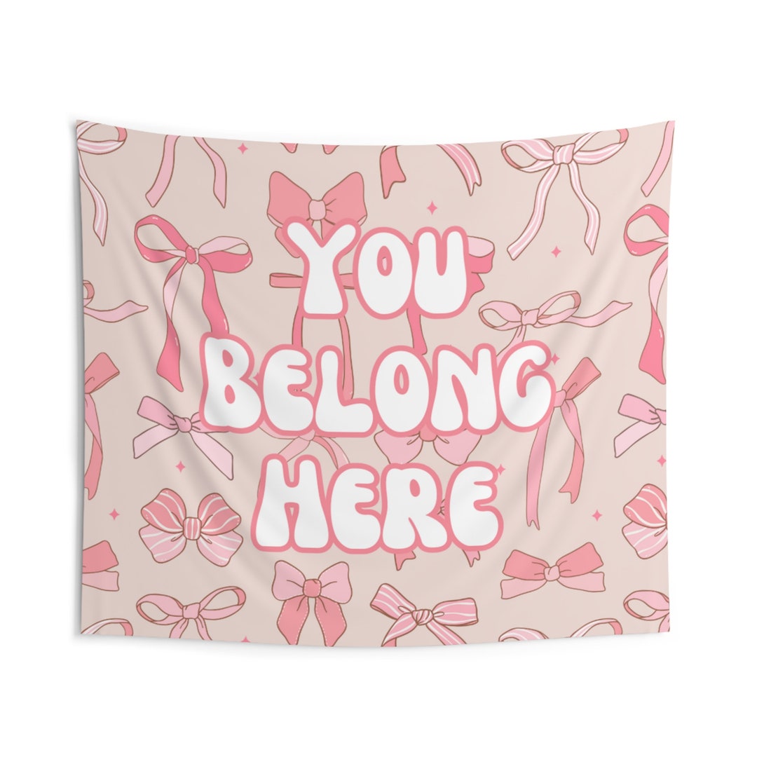 Retro Classroom Decor Groovy Tapestry Coquette Classroom Decor Pink ...