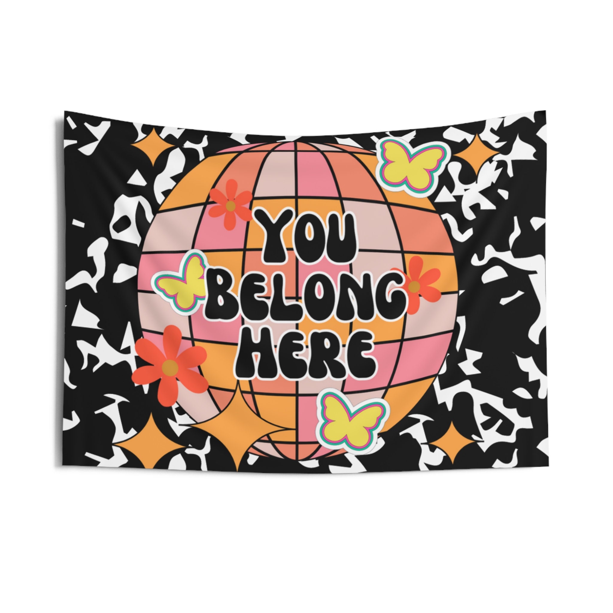 Retro Classroom Decor Calm Decor Indoor Wall Tapestry Uplifting ...