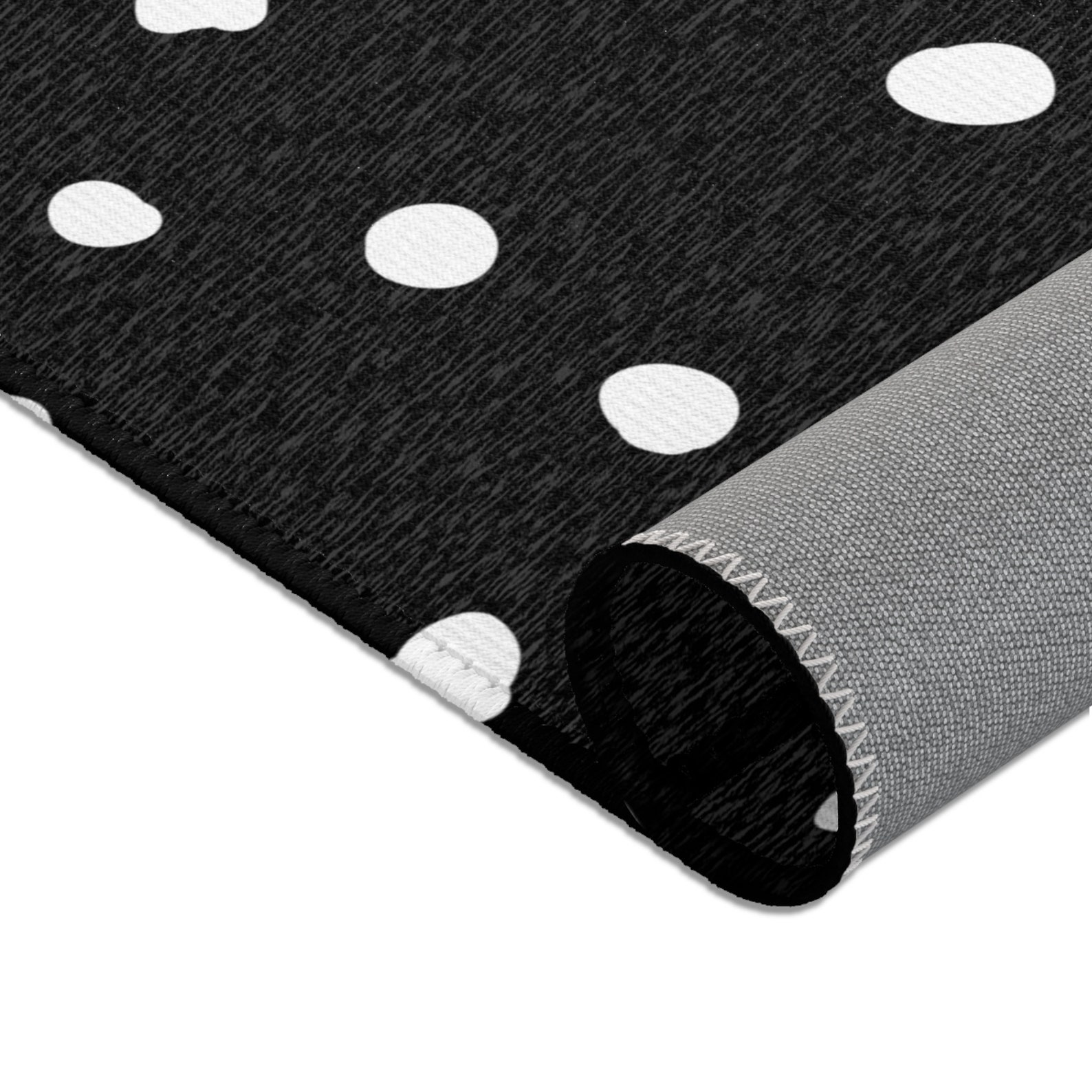 Polka Dot Rug for Classroom Neutral Area Rug Retro Classroom Decor ...