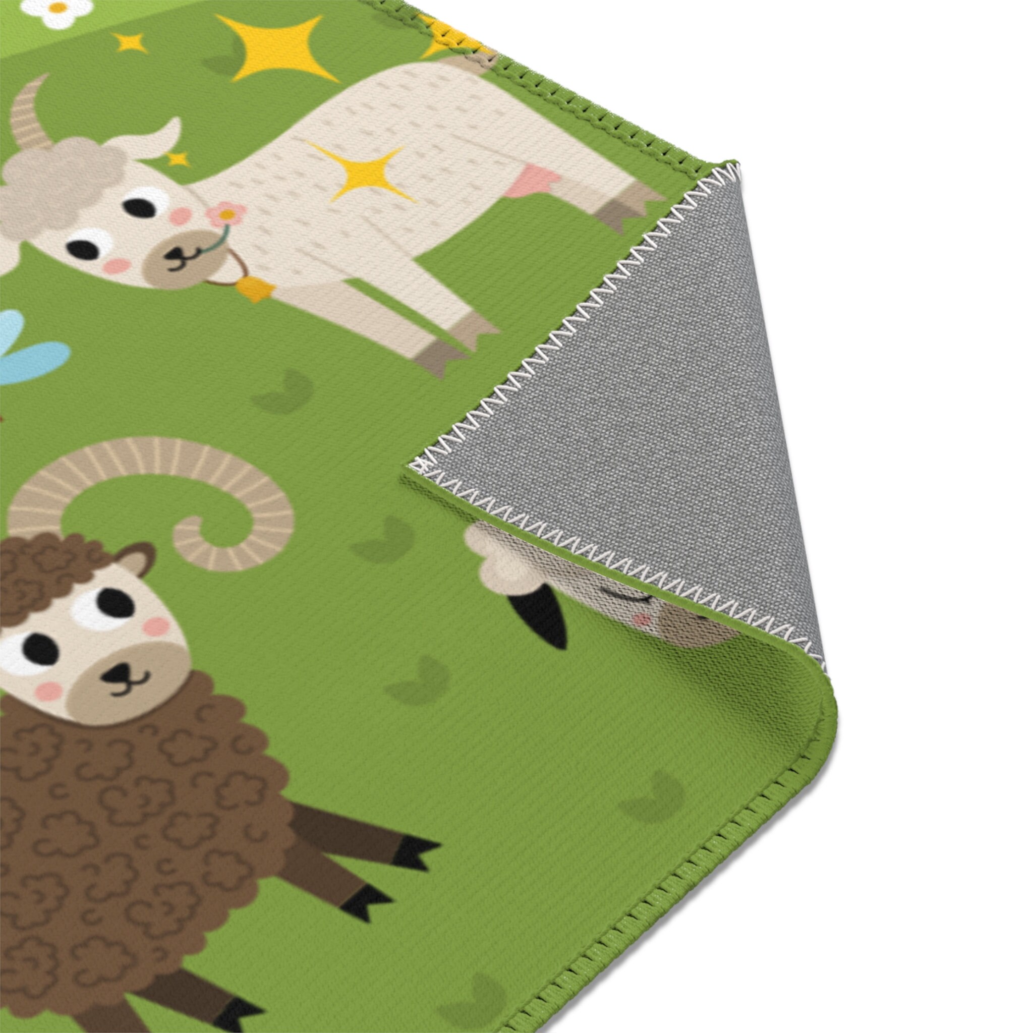 Farm Play Rug for Kids Room Area Rug for Children Farm Area Carpet ...