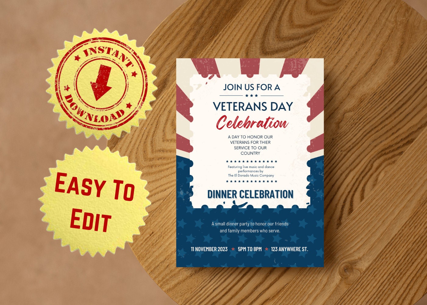 Editable Veterans Day Special Pack Including flyer Post - Etsy