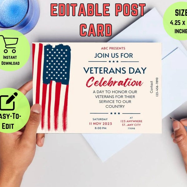 Veterans Day Cards - Etsy
