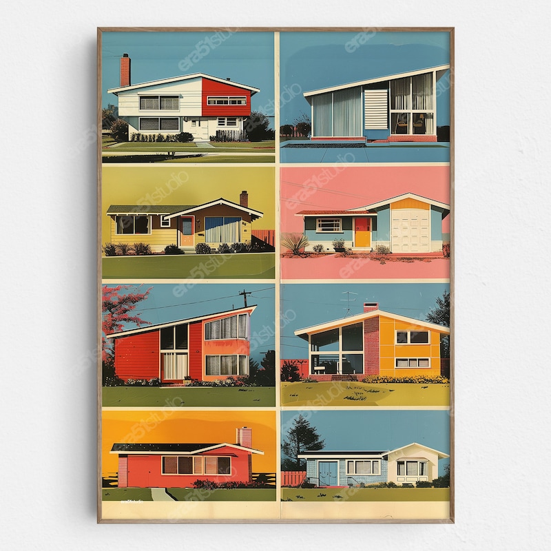 Mid Century Modern Series - Etsy
