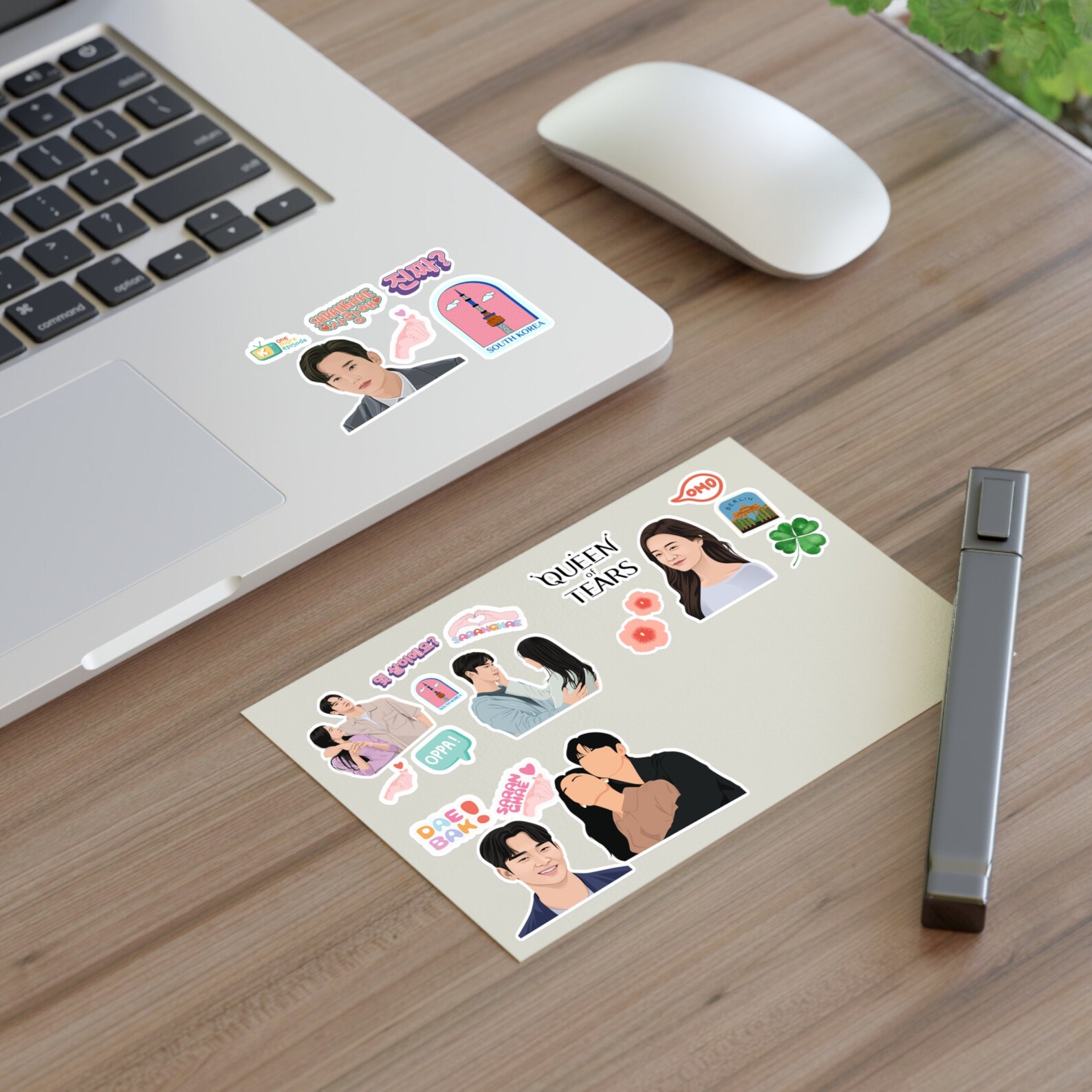 Queen of Tears Sticker Sheet | Kdrama Stickers | Kdrama Prints | Korea ...