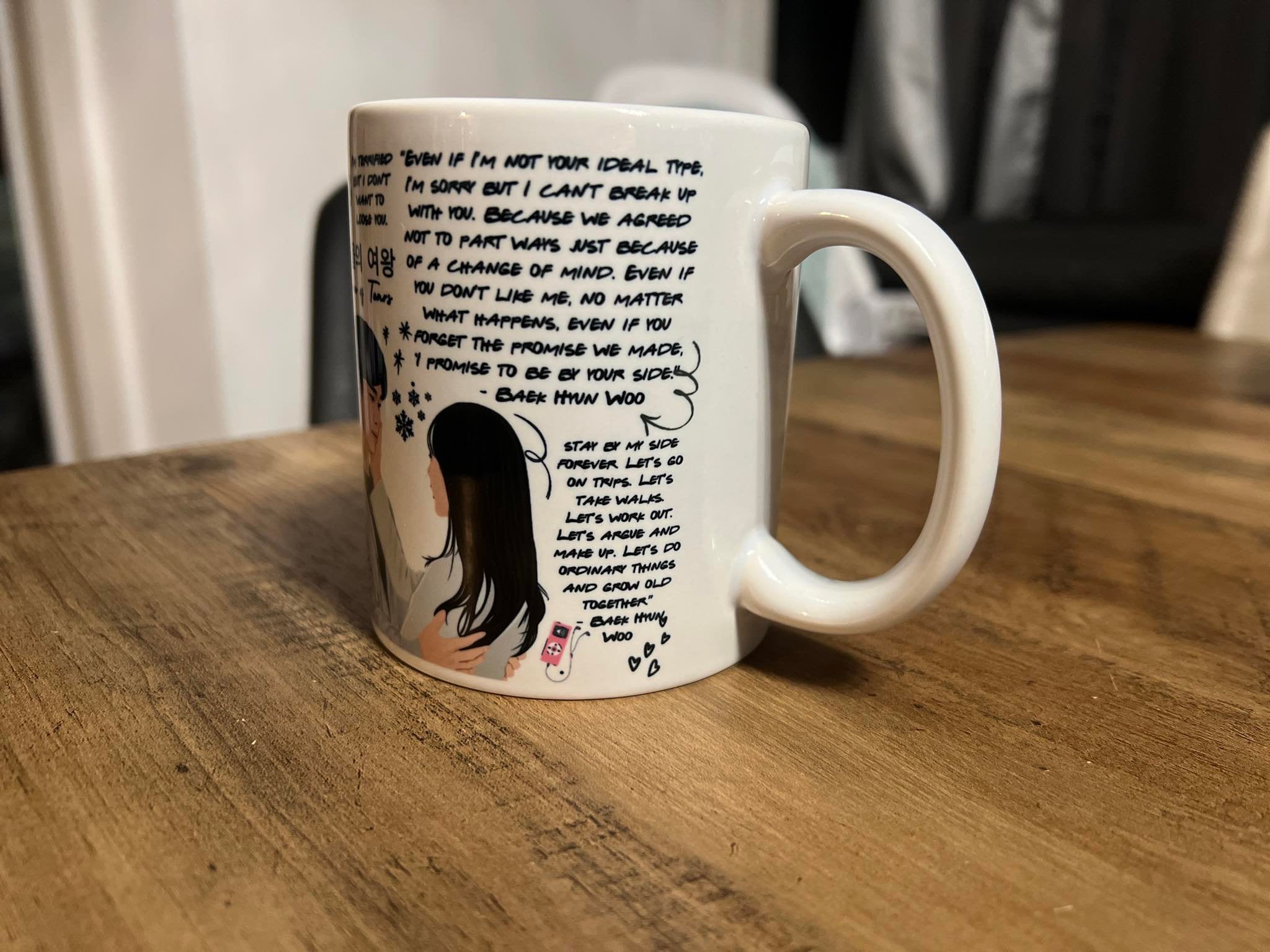 Personalized Queen of Tears Quotes Mug | Kdrama Gift - Etsy