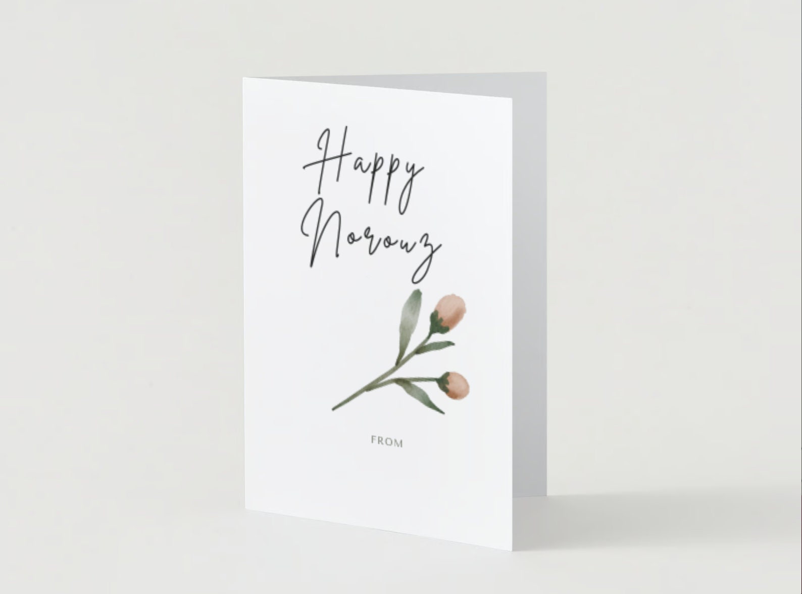 Folded happy Norouz Cards to Celebrate Persian New Year, 4'x5.5', کارت ...