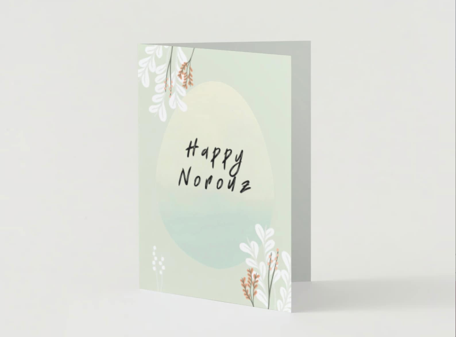 Folded happy Norouz Cards to Celebrate Persian New Year, 4'x5.5', کارت ...